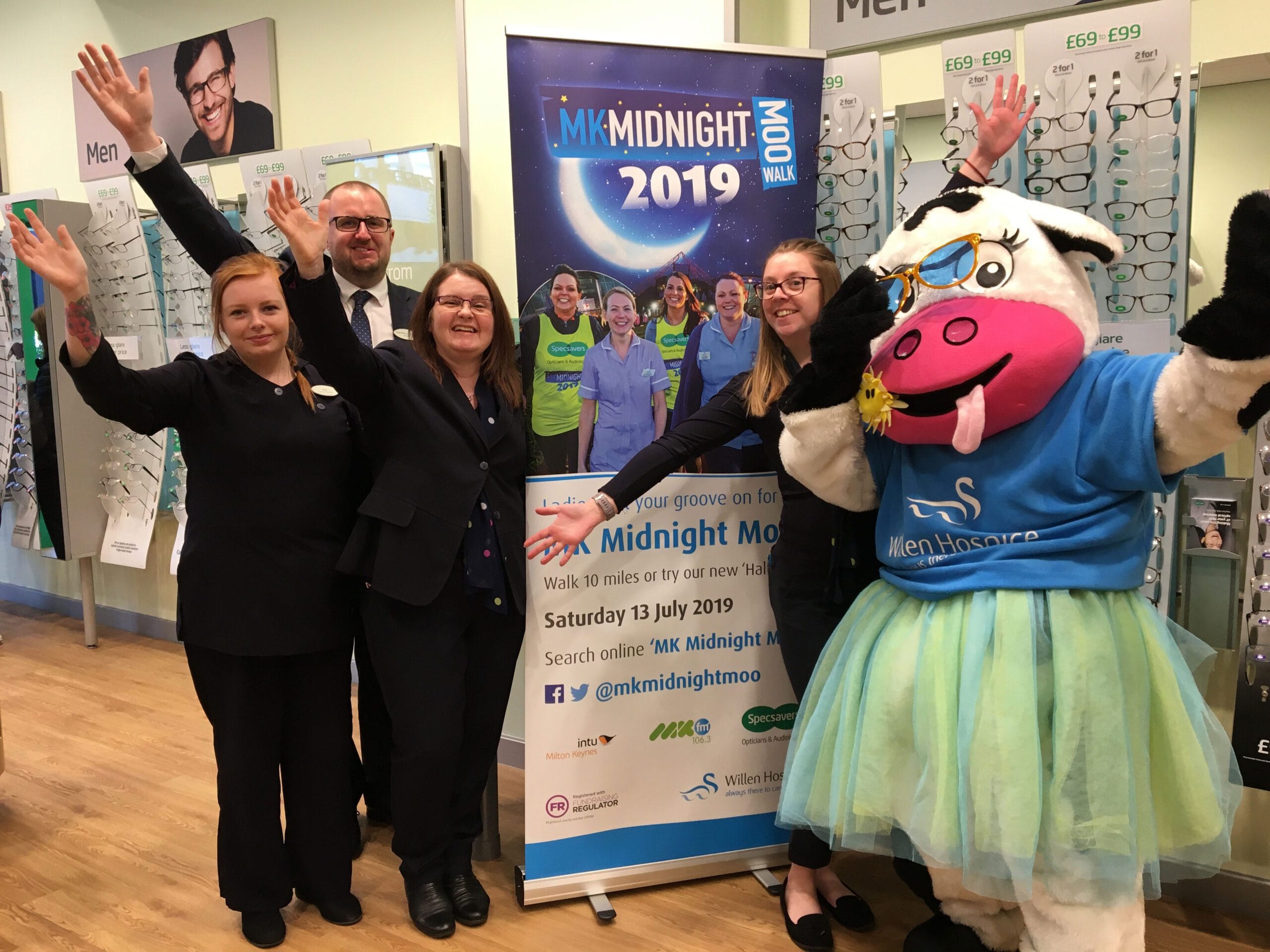 MK Midnight Moo ‘goes to Specsavers’ | MK Pulse